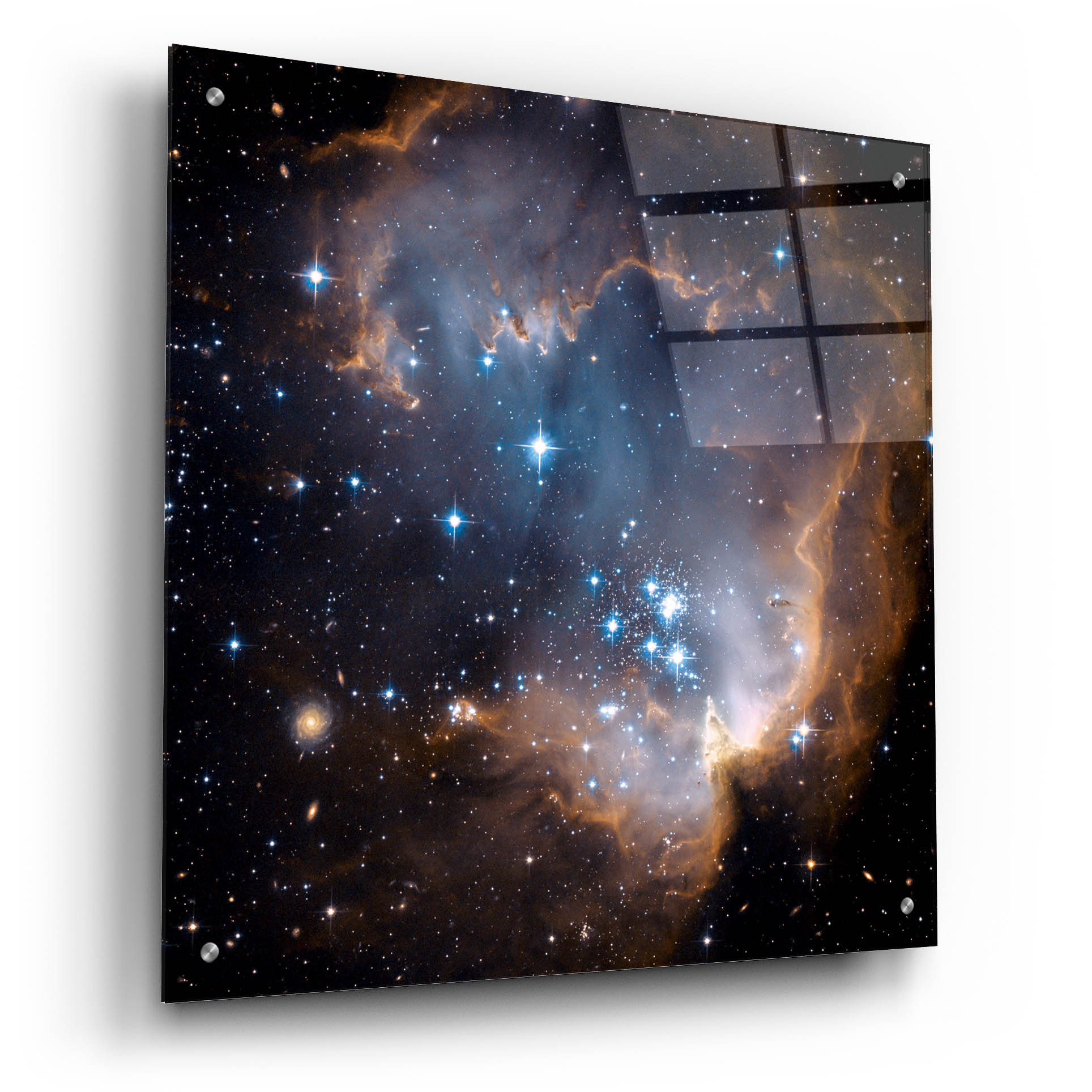 Latitude Run® 'Star Cluster Ngc 602' by NASA's Hubble Space Telescope Acrylic Glass Wall Art, 24 ...